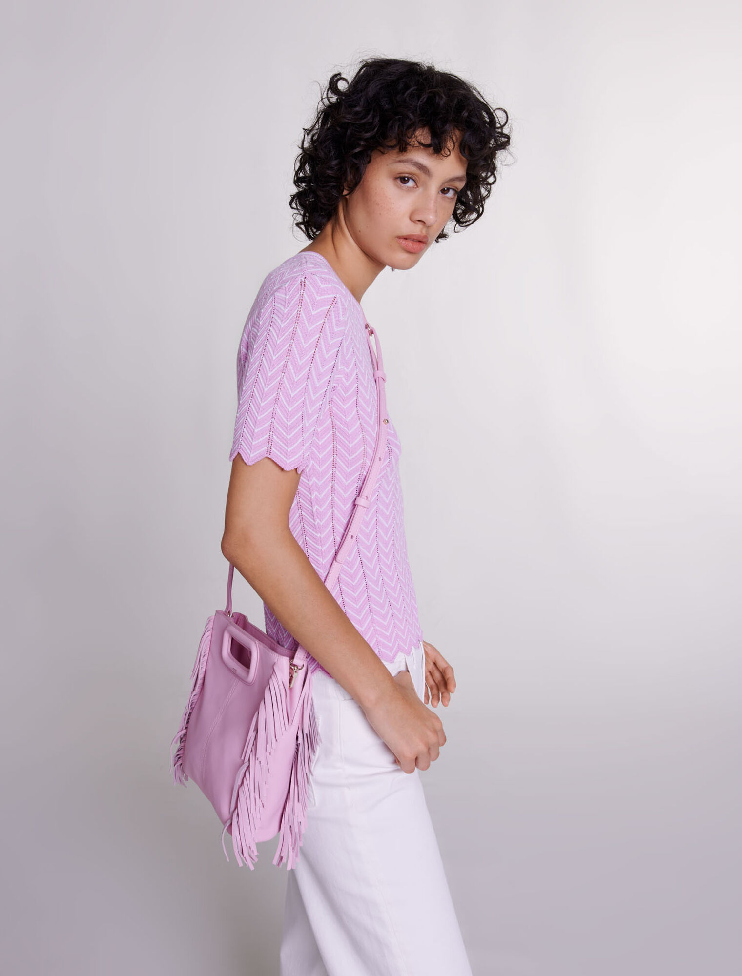 Openwork knit top - Tops & Shirts | Maje