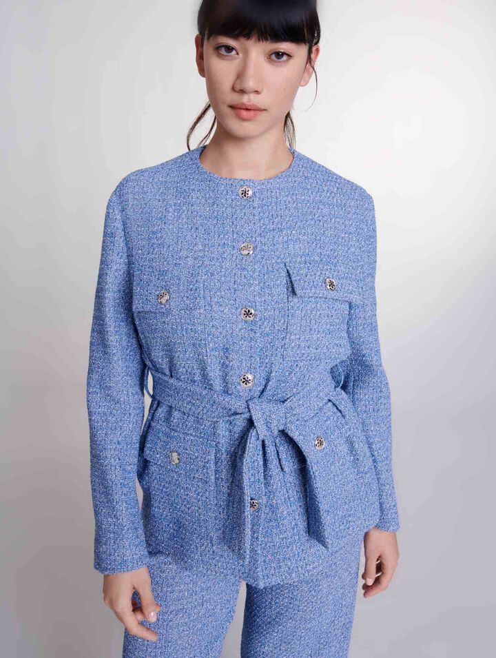 Trendy Women’s Blazers & Jackets: Biker, Tailored, Tweed ... | Maje