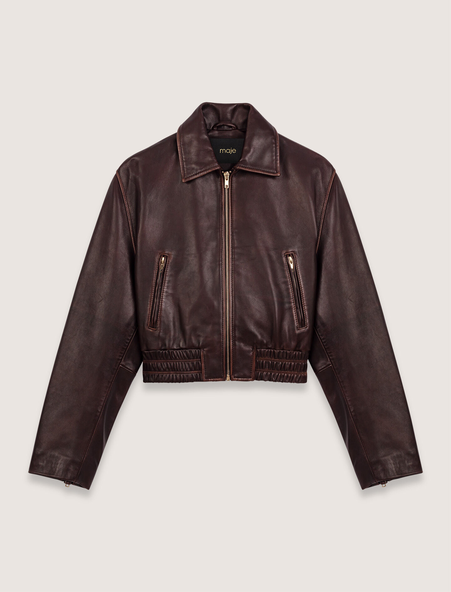Trendy Women s Blazers Jackets Biker Tailored Tweed Maje
