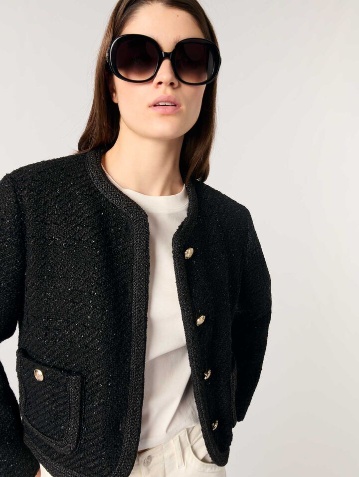 Trendy Women’s Blazers & Jackets: Biker, Tailored, Tweed ... | Maje