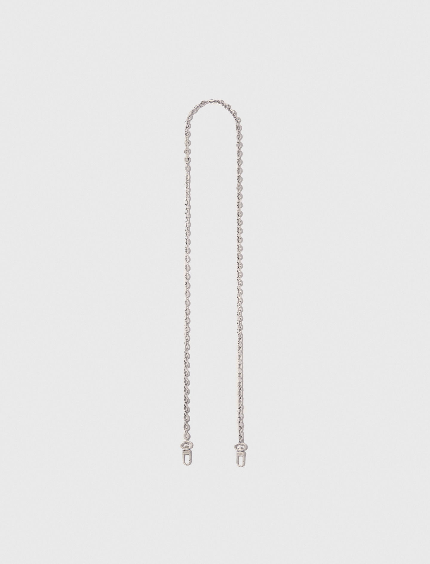 Chain shoulder strap Black / Gray for Women | Maje