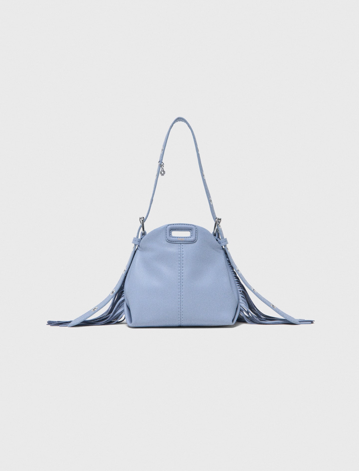 Miss M micro bag Blue Sky for Women | Maje